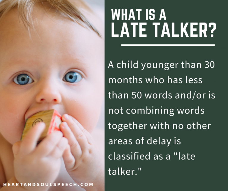 Facts about "Late Talkers" – Heart & Soul Speech Therapy